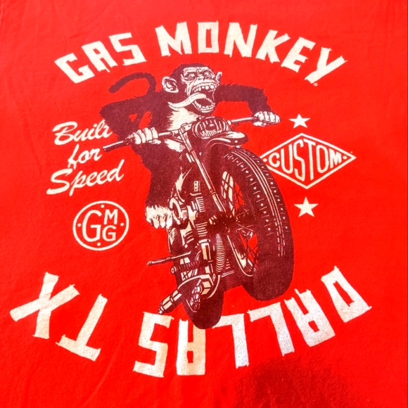 Gas Monkey Garage | Shirts | Gas Monkey Mans T Shirt | Poshmark